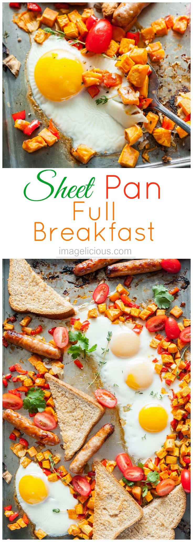 Easiest Full Sheet Pan Breakfast - Imagelicious.com